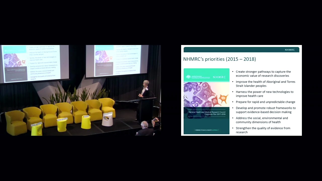 #HealthEquity2017 - Anne Kelso - Funding research in Australia - YouTube