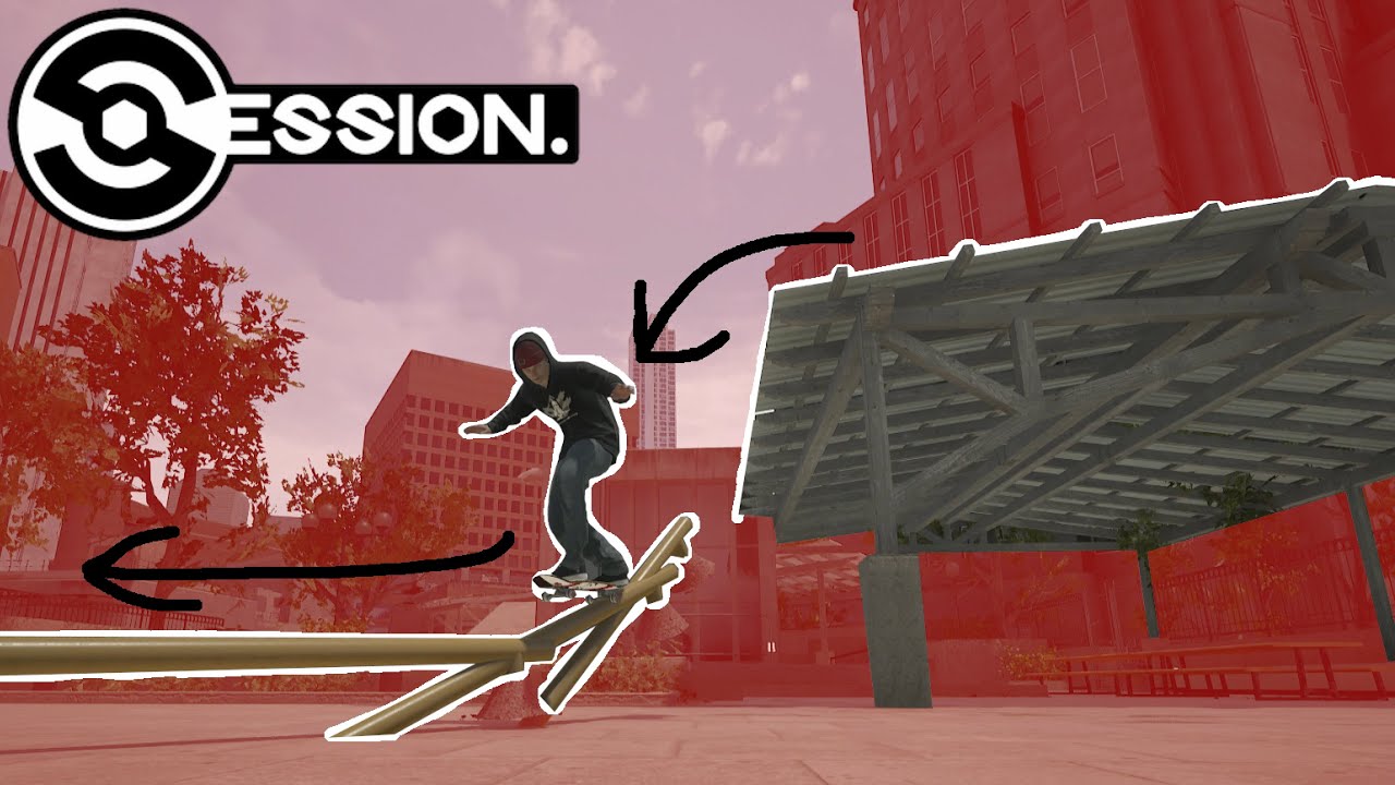 LANDING INSANE TRICK OFF THE ROOF! (Session Game play) - YouTube