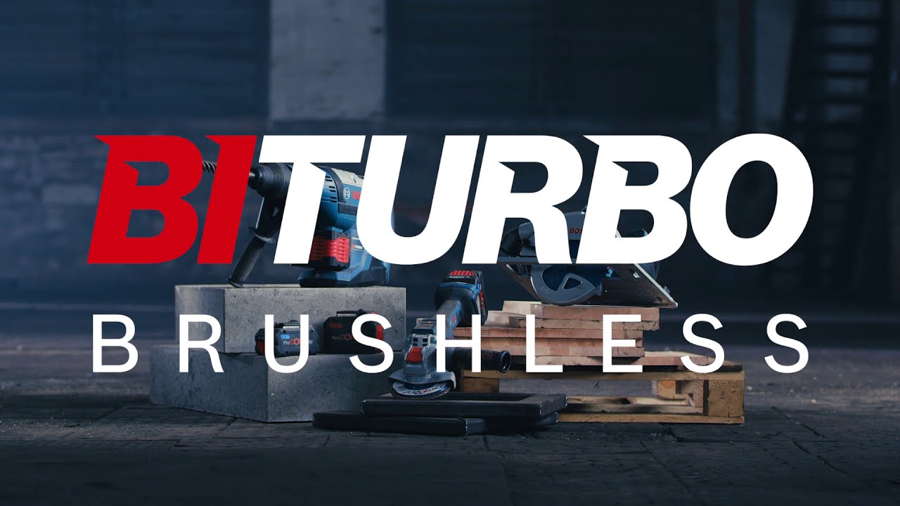 Bosch Professional BITURBO Brushless: Revolutionary Performance. Feel ...