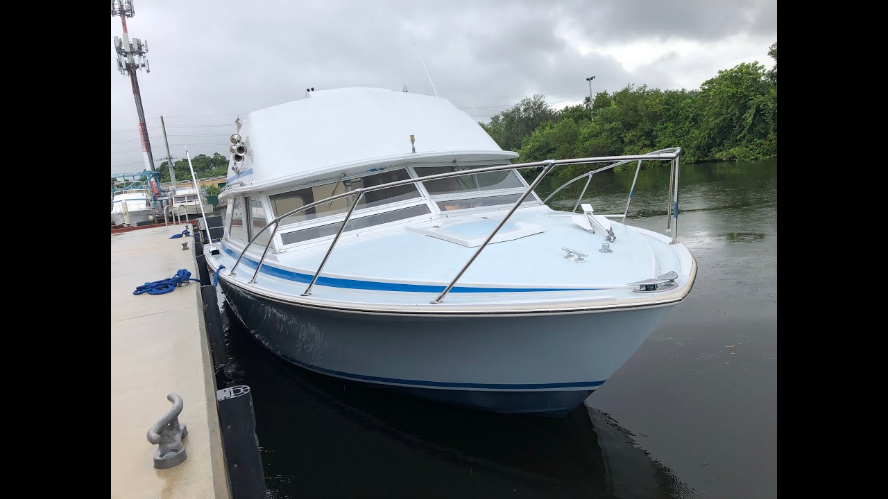 1973 Bertram 28' FBC Restore Part 5 "Are We There Yet?" - YouTube