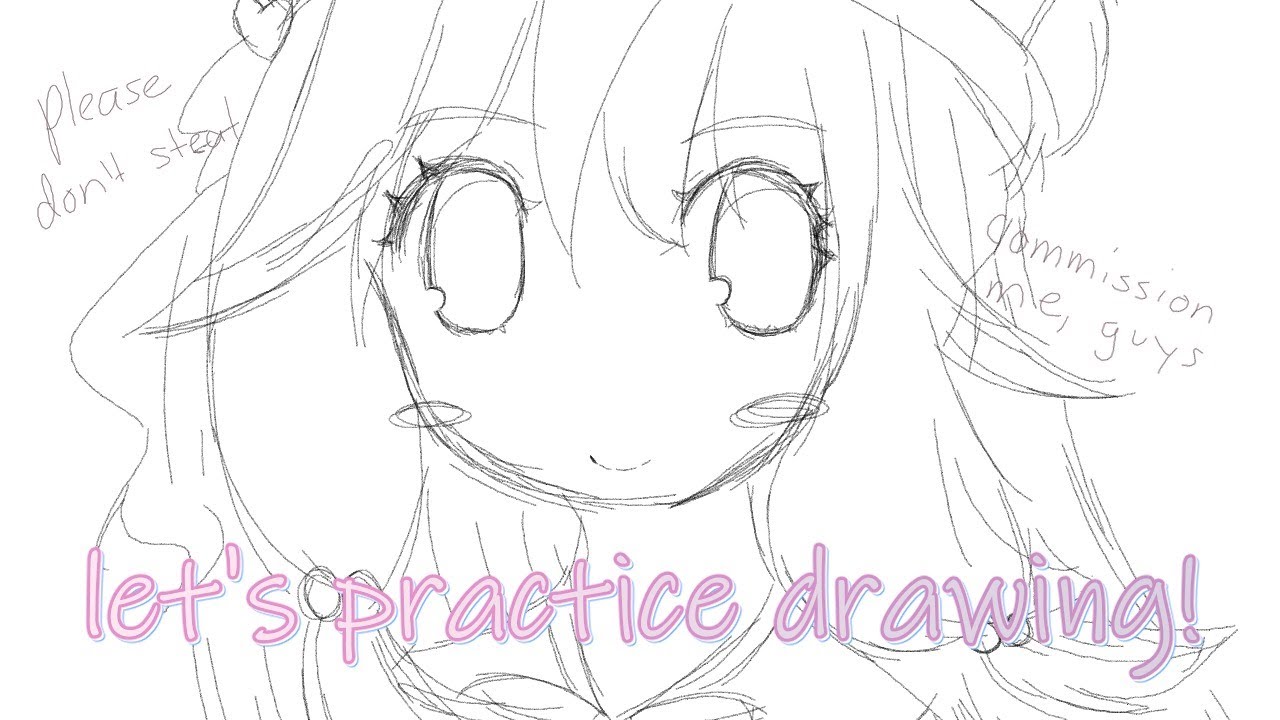 【DRAWING】 Drawing Hana in a Santa outfit + taking requests afterwards ...