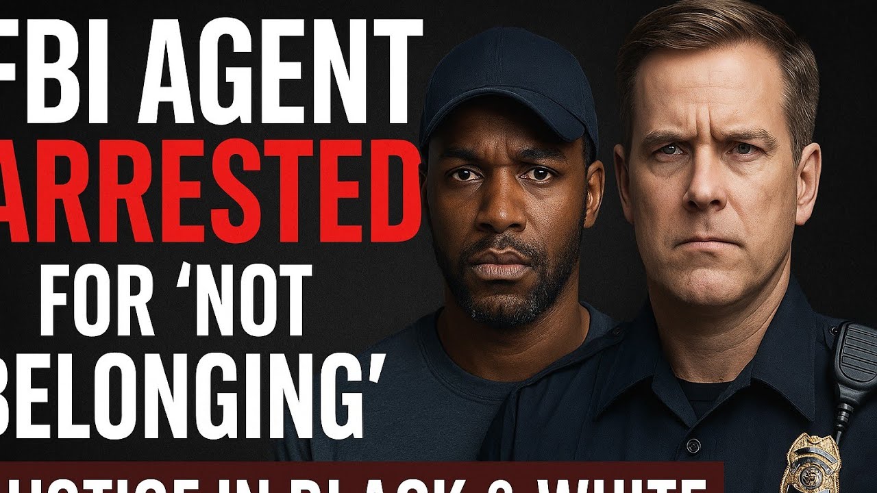 FBI Agent Arrested for “Not Belonging” – Justice in Black & White - YouTube