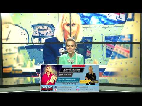 CANAN ÖNER EROL işi bilen programı business channel türk tv