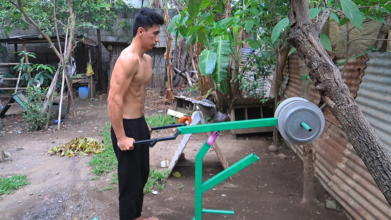 Diy Triceps Push Down Machine - YouTube