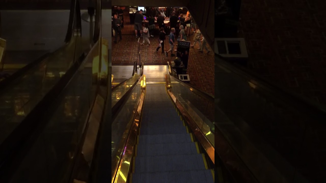 Down Only: Schindler Haughton Escalators At The Golden Nugget Casino In ...