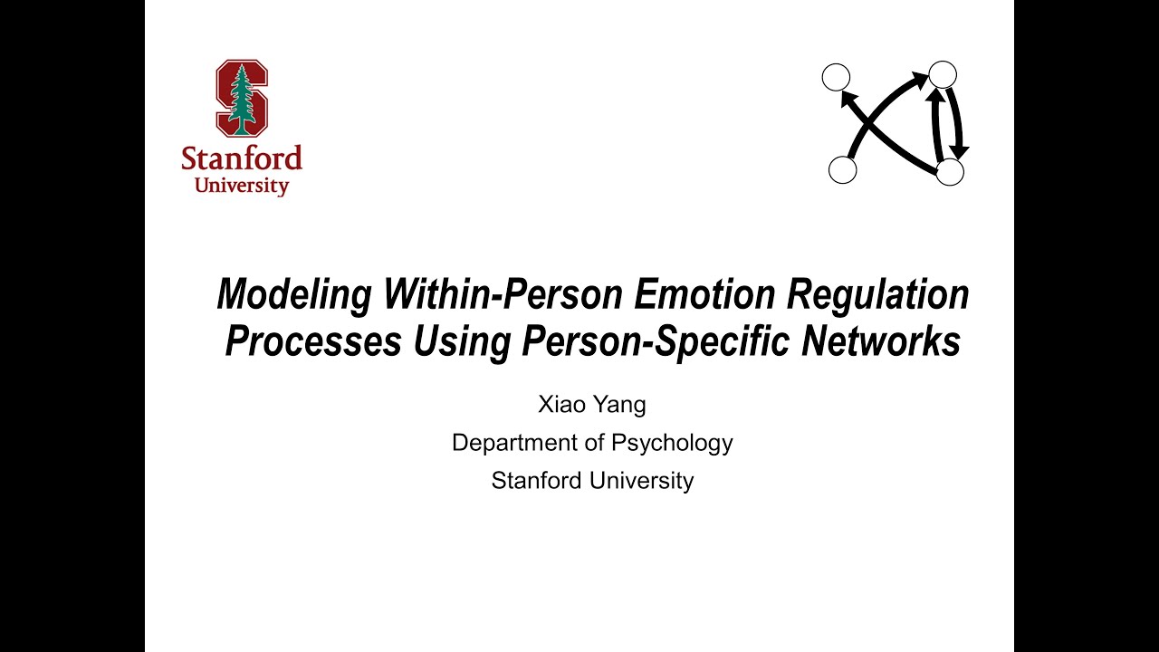 Modeling Within Person Emotion Regulation Processes Using Person ...