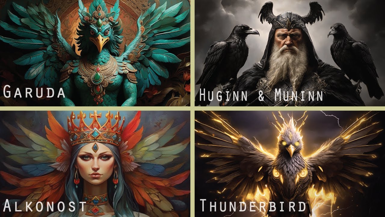 Top 10 Legendary Birds in Mythology - YouTube