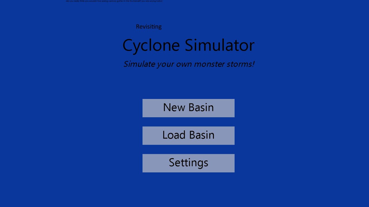 Revisiting Cyclone Simulator - YouTube