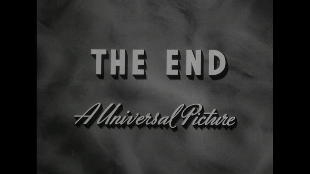 A Universal Picture (Closing, 1945) - YouTube