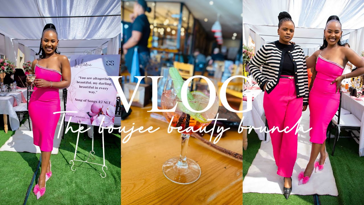 Vlog: The Boujee Beauty Brunch and everything else in between | Work ...
