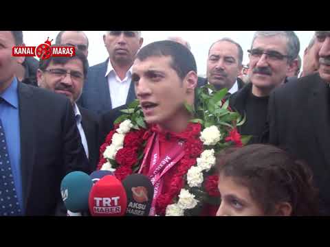 Beytullah Eroğlu'na Kahramanmaraş'ta coşkulu karşılama