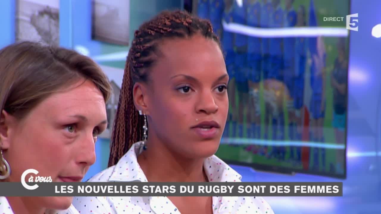 Safi N'Diaye et Gaëlle Mignot, stars du rugby au féminin - C à vous ...