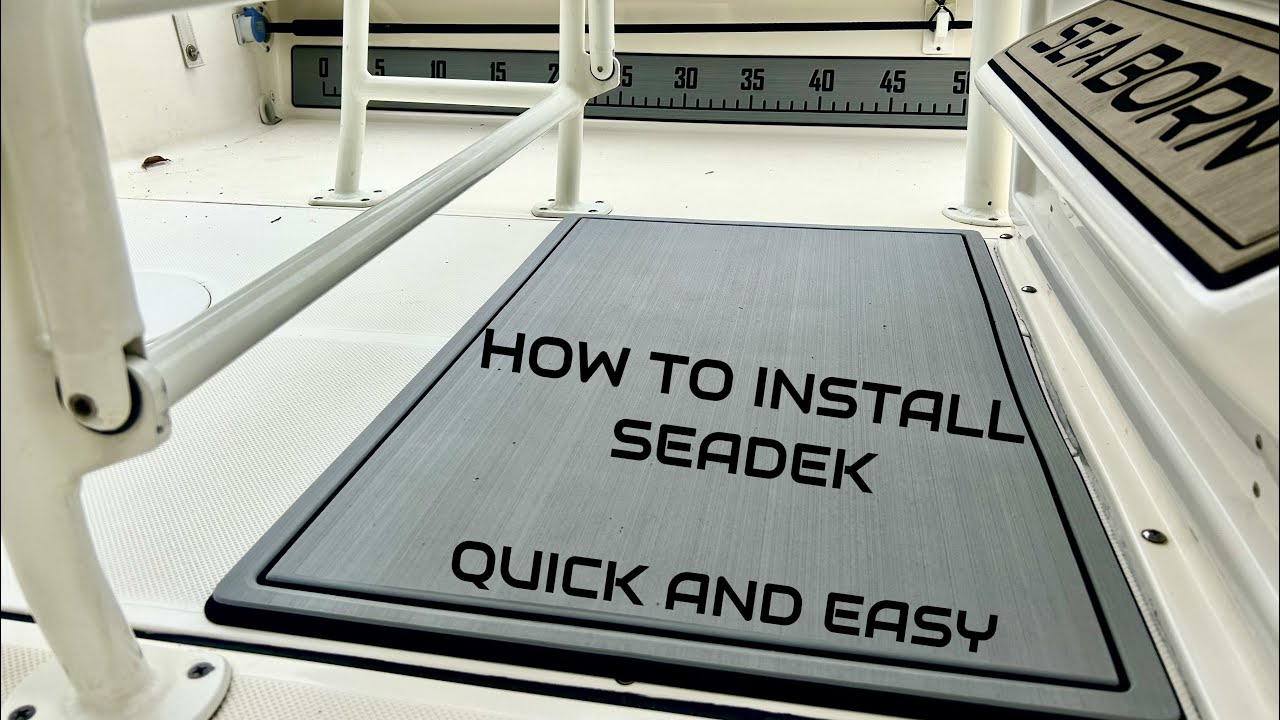 How to install Seadek quickly and easily! - YouTube