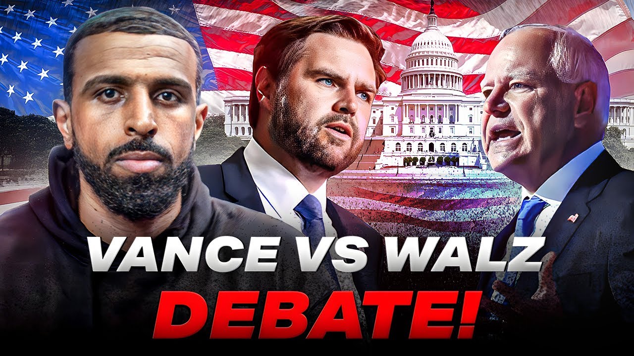 JD Vance VS Tim Walz! Vice President Debate 2024 - YouTube