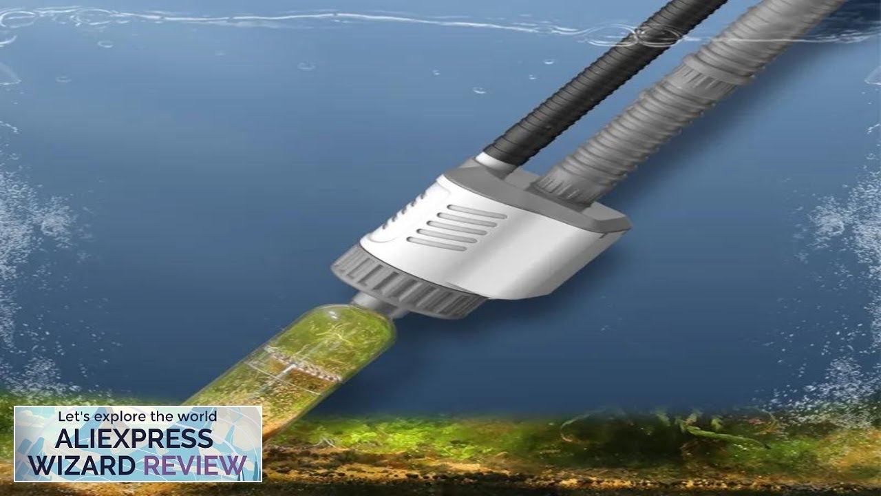 Aquarium Water Change Pump Electric Fish Tank Cleaning Tool Vacuum ...