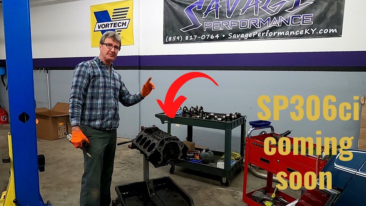 Disassemble a 302 SBF for the machine shop. - YouTube