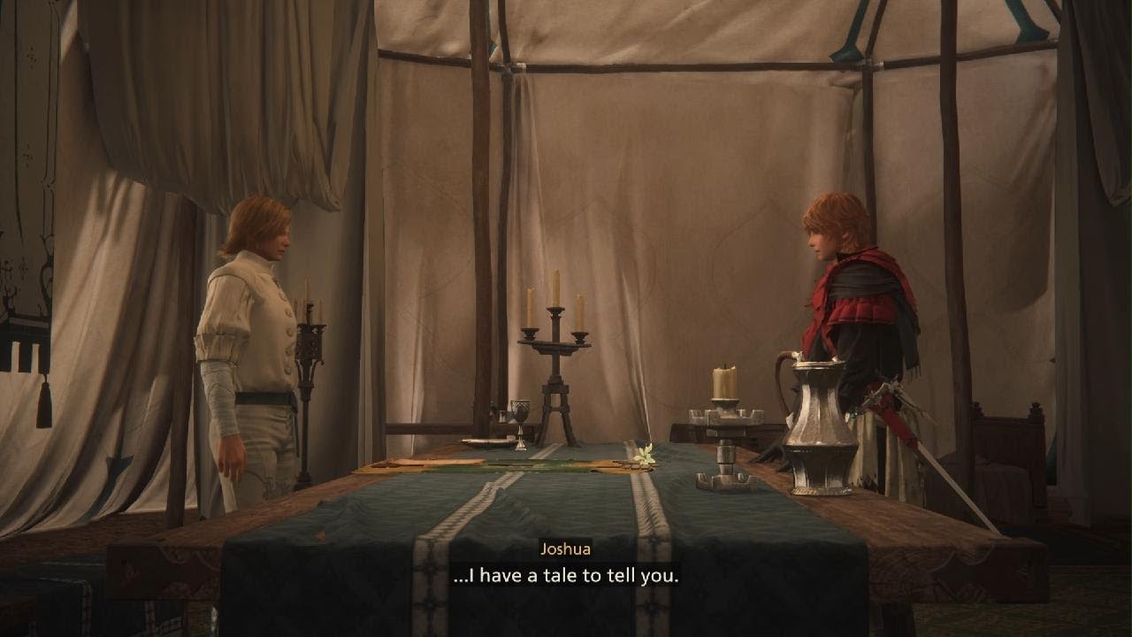 FINAL FANTASY XVI - Prince Dion Meets Joshua - YouTube