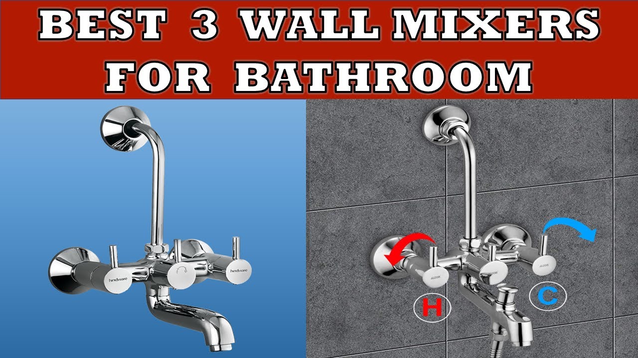 Best 3 Wall Mixers for Bathroom in India - YouTube