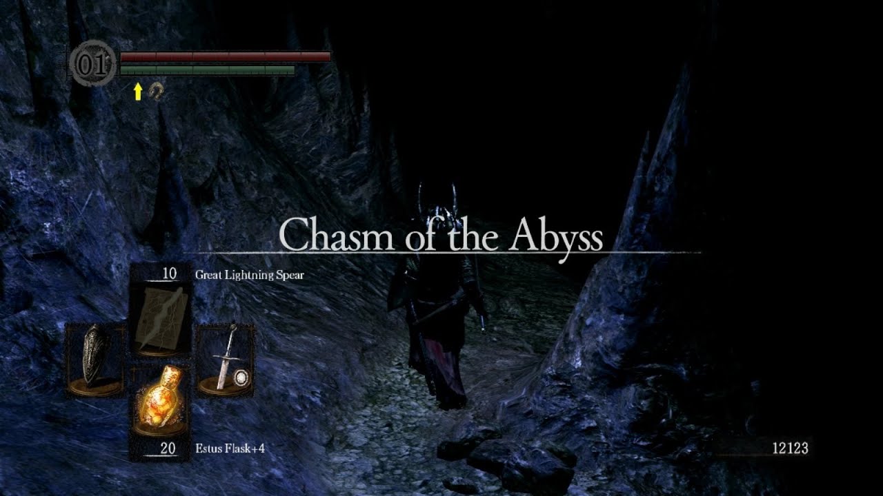Let's Play Dark Souls: Part 54 - Chasm of the Abyss - YouTube