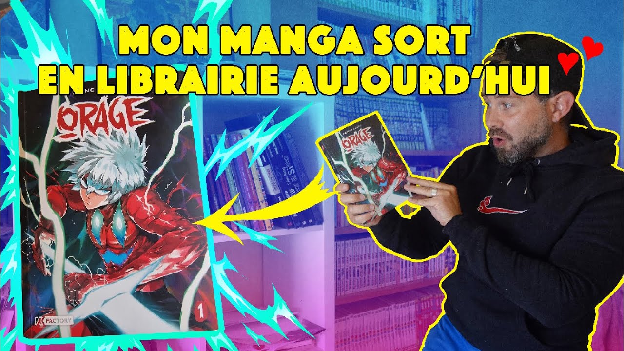 MON MANGA SORT AUJOURD'HUI - YouTube