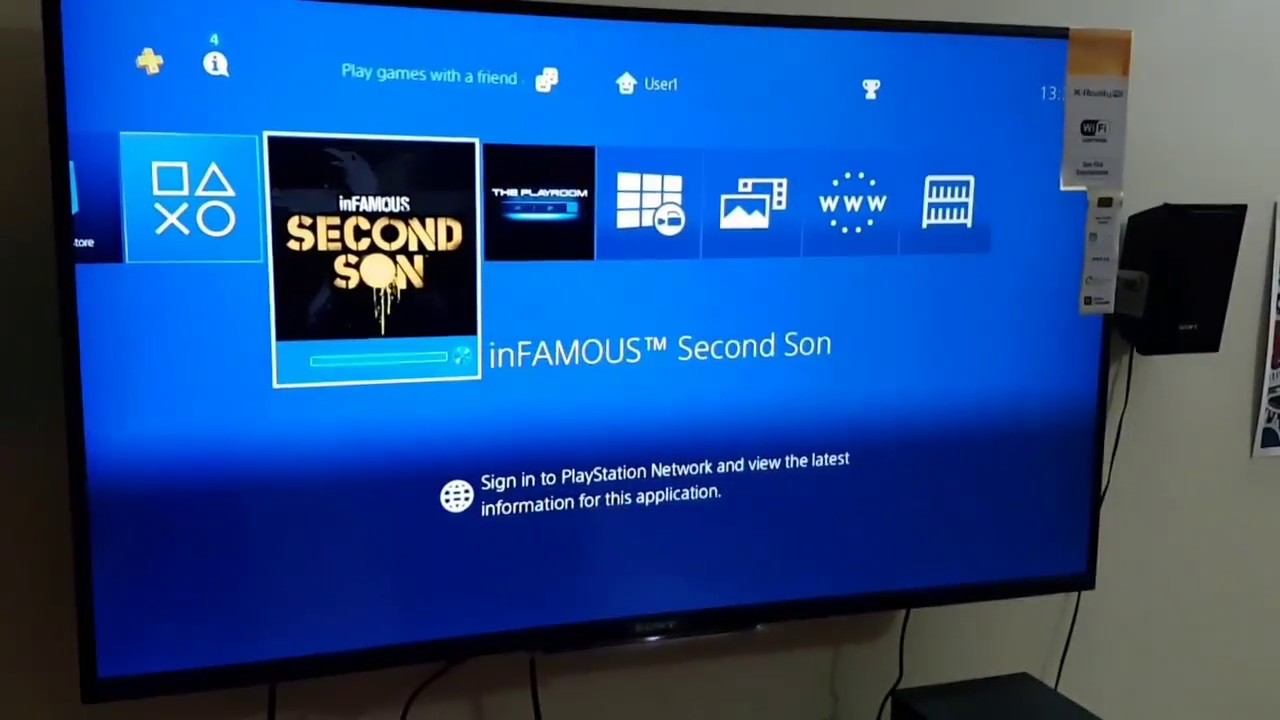 Sony PS4 Slim 1TB Unboxing and Setup Part 2 - YouTube