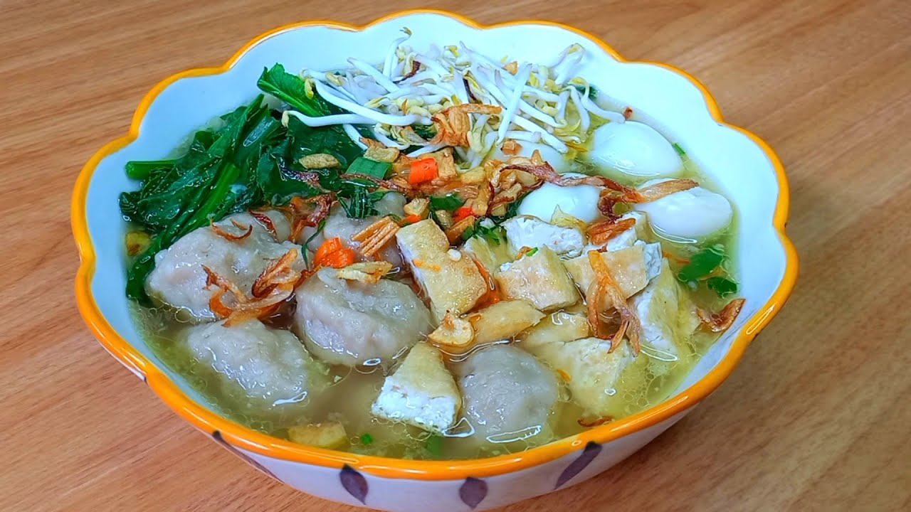 Rahasia Kuah Bakso Gurih Enak Mudah Sekali Membuatnya, Bakso Toping ...