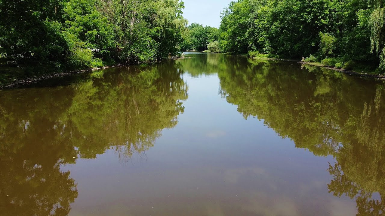 Aerial Tour of the Red Cedar River - Williamston, MI - YouTube