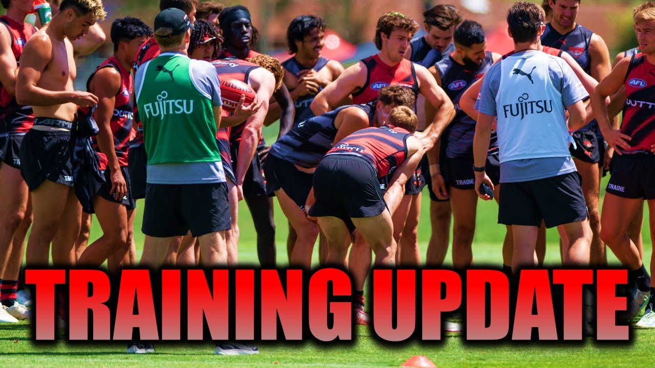 Essendon's Opening Round Team Revealed??? (Training Update) - YouTube