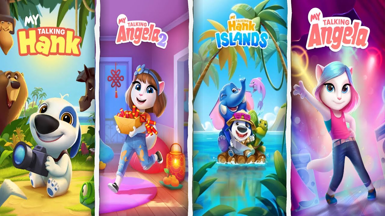 Angela 2 VS Hank Islands VS Angela VS Hank - GAMEPLAY 4U - YouTube