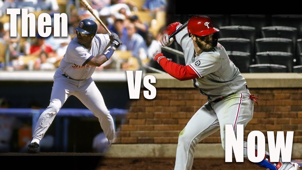 HITTING: Then vs. Now - Is BASEBALL still RELEVANT??? - YouTube