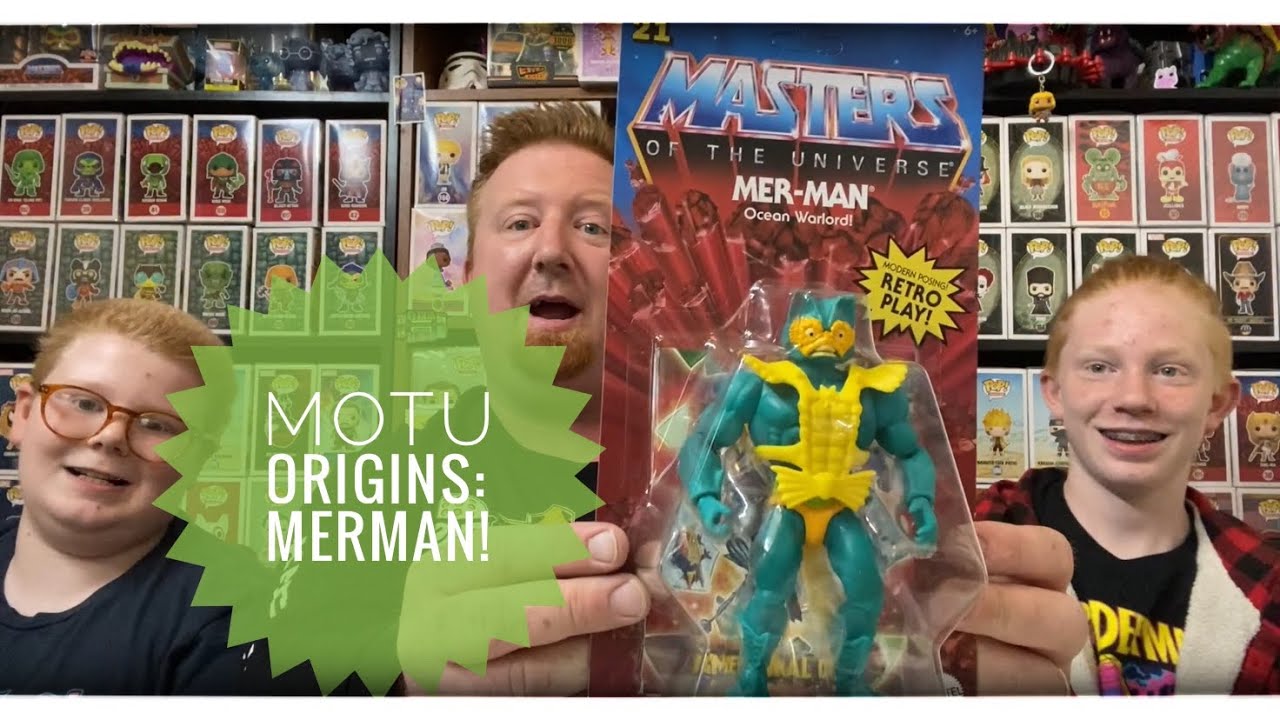 MOTU Origins Merman review! - YouTube