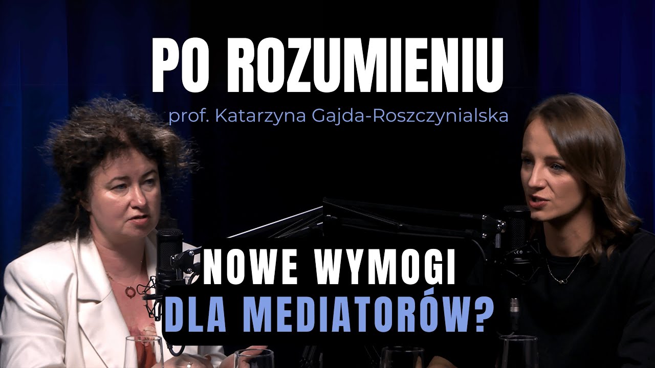 Czy będzie nowy rejestr mediatorów? | prof. Katarzyna Gajda-Roszczynialska - YouTube