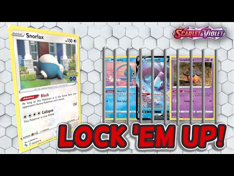 This SNORLAX CONTROL Deck is EVIL and I LOVE it! | Scarlet and Violet ...