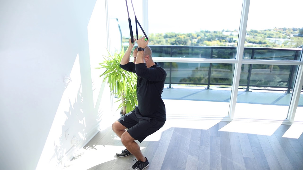 TRX Assisted Chin Up - YouTube