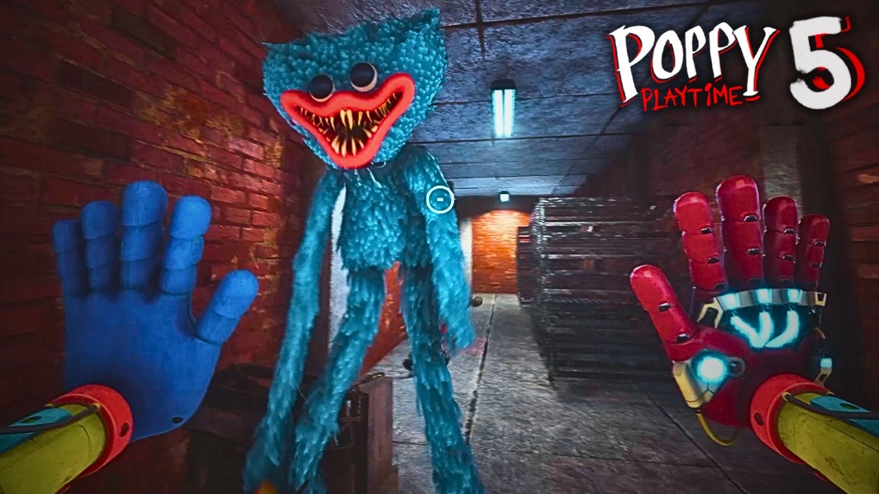 ENFRENTÉ a Huggy Wuggy en Poppy Playtime Capítulo 5 - YouTube