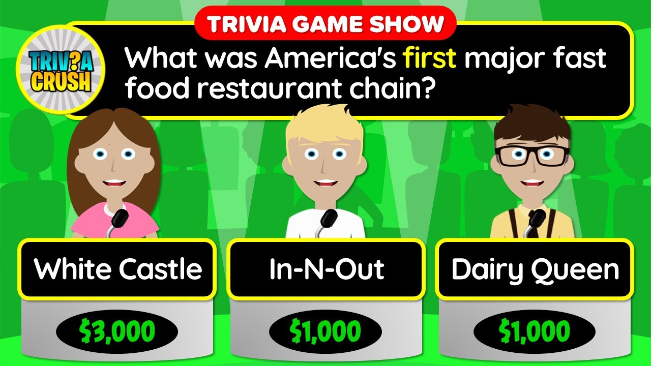 👉 Today's Best GENERAL KNOWLEDGE Daily Trivia Quiz - Unique Game Show ...