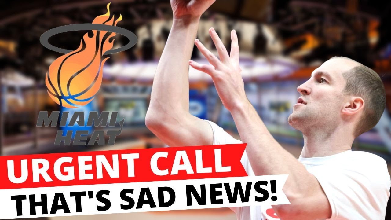 🛑URGENT CALL! THAT'S SAD NEWS! MIAMI HEAT NEWS! - YouTube