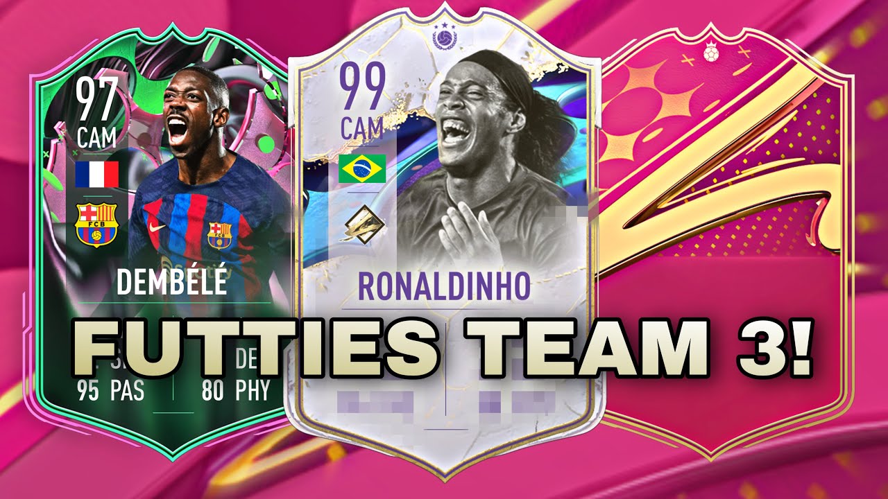 FUTTIES TEAM 3 IS HERE! NEW BEST OF! 99 DINHO? 83+ X100 PACK! - YouTube