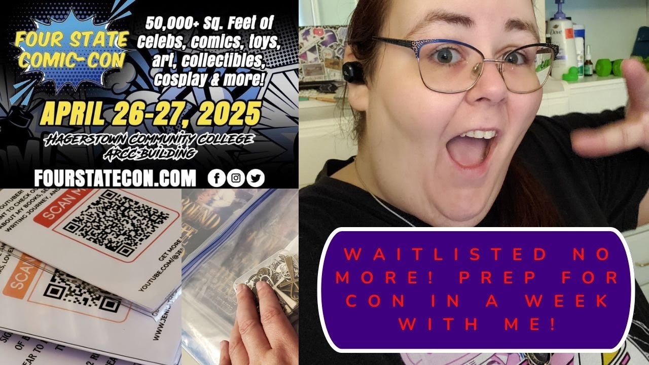 Prep for Four State Comic Con in One Week Episode 1 - YouTube