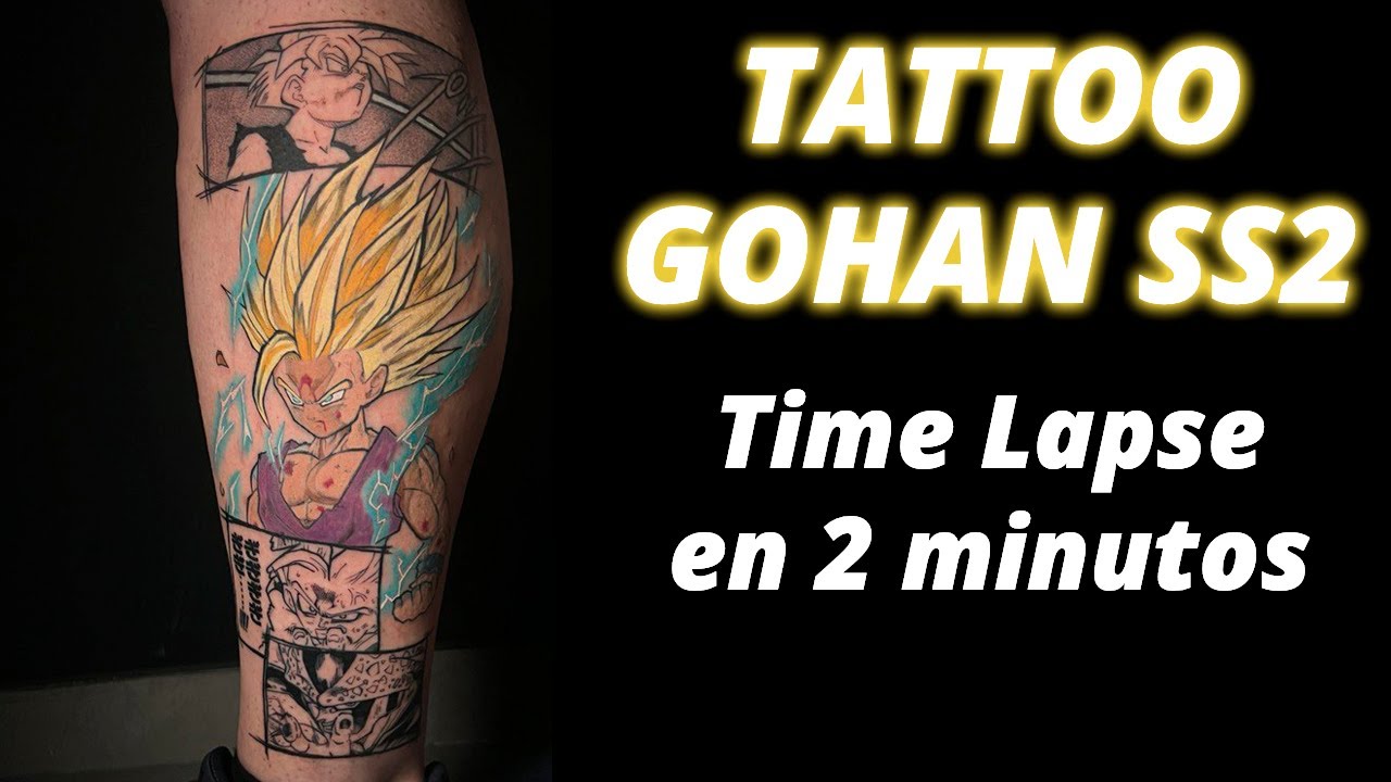 Super Saiyan Gohan Tattoos 30 Best Dragon Ball Tattoo Ideas You Should