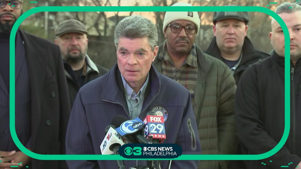 Delaware County DA and officials give updates on officer shot in ...