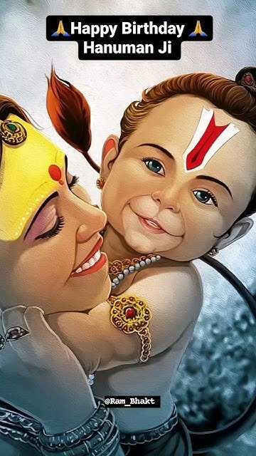 Happy Birthday Hanuman Ji 🚩🙏Follow For More ️..... #hanumanji #hanumanjayanti #viral #shorts ...