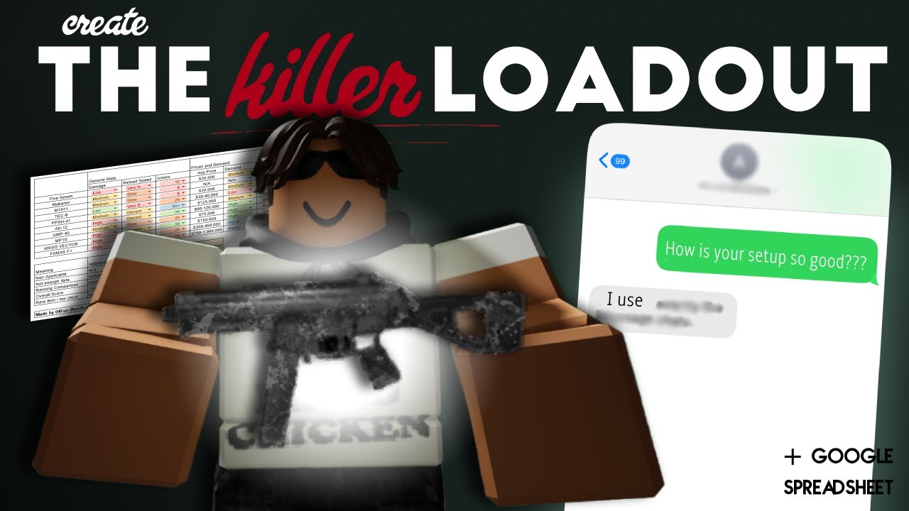 How to create a killer loadout | Roblox Buckingham Palace - YouTube