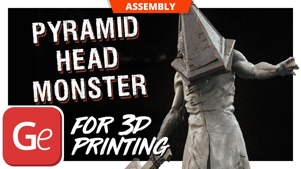 Pyramid Head Monster 3D Printing Figurine | Assembly by Gambody - YouTube