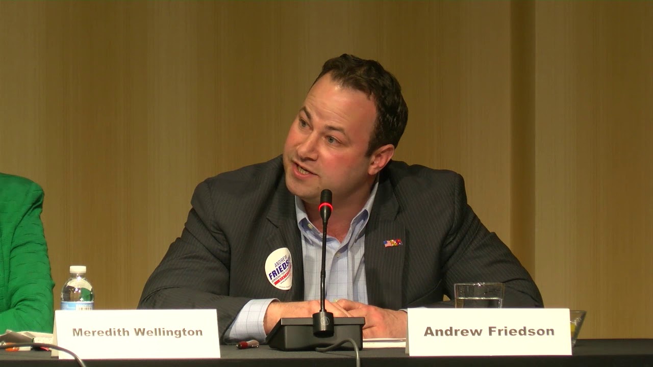 Andrew Friedson (D) Participates in Council District 1 Candidates ...