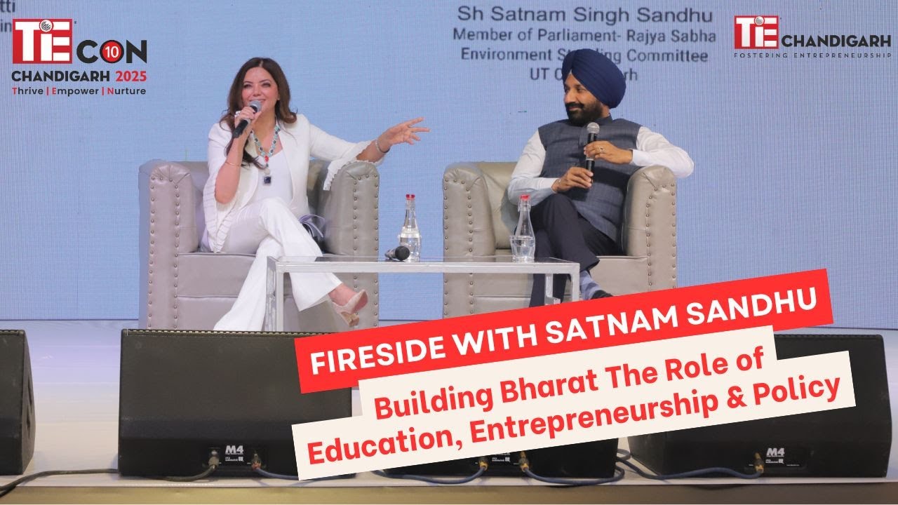 Fireside with Satnam Sandhu | Building Bharat The Role of Education ...
