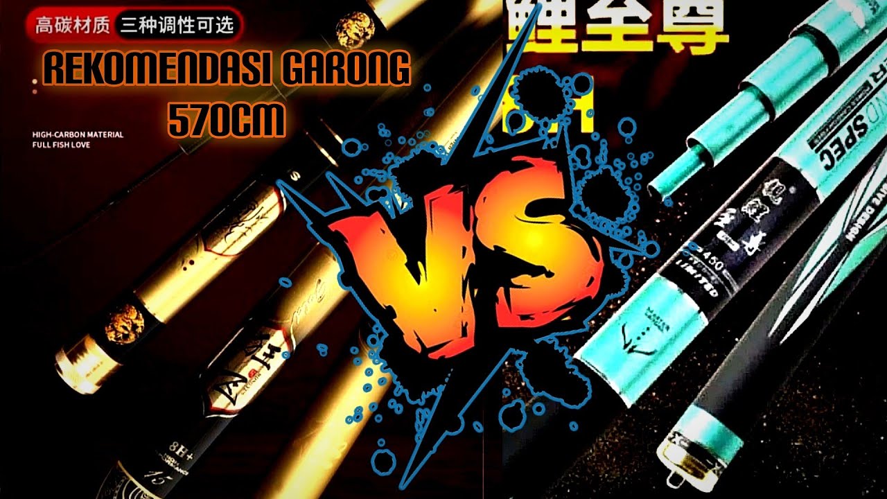 Tegek Paling REKOMENDASI 570cm Spek HARD Untuk mancing Baronang Tehnik ...