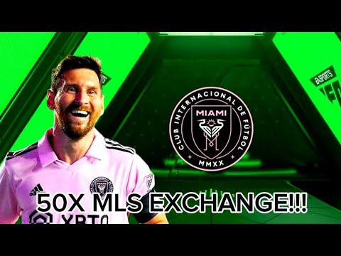 25X MLS EXCHANGE Packs Opening. will I get Messi? FC MOBILE - YouTube