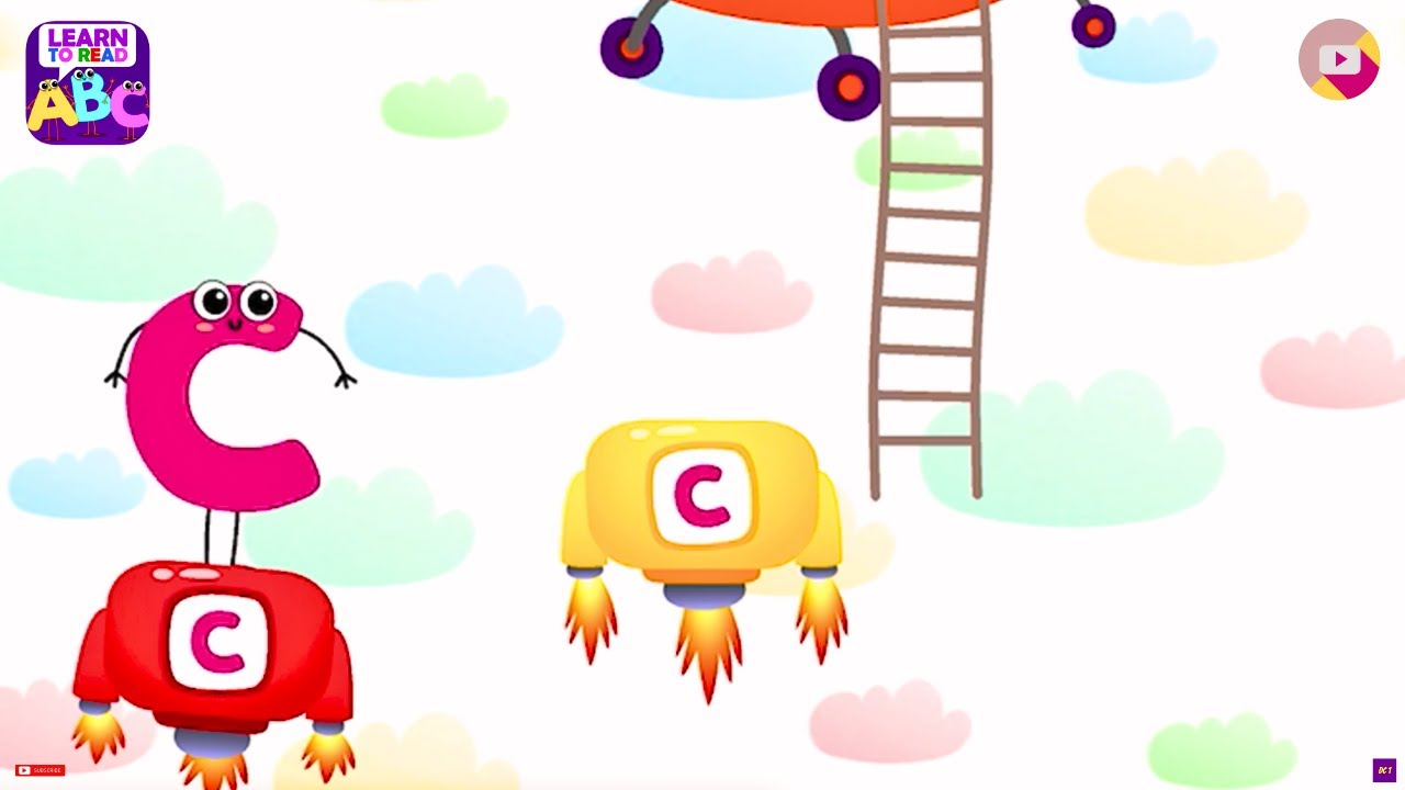 From A to Z: Learn to Read with Bini ABC Games | Letters for Toddlers ...