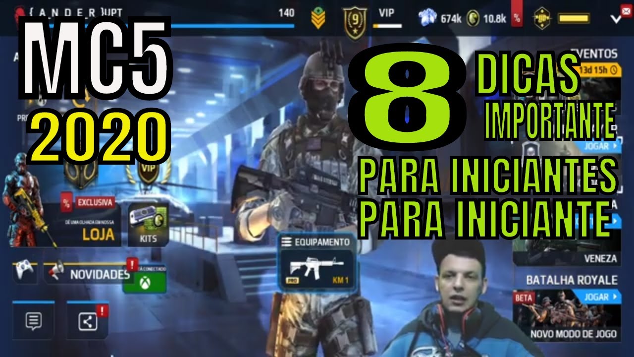 MC5.+DE 8 DICAS PARA INICIANTES DE 2020 . - YouTube